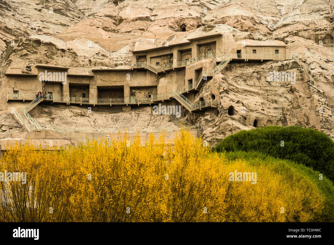 Kizil Thousand Buddha Cave, Xinjiang Stock Photo - Alamy