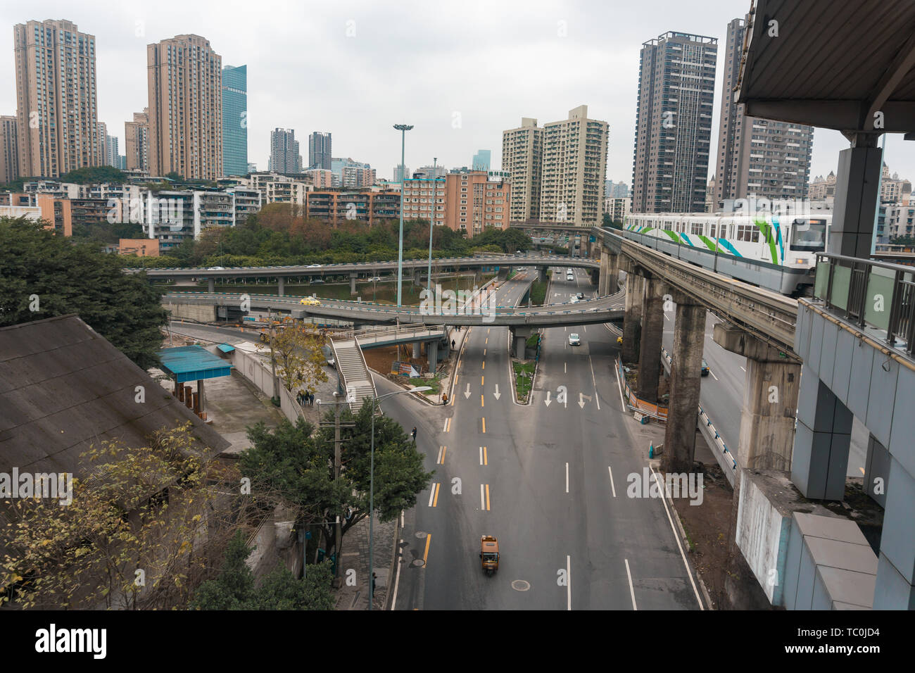Chongqing expressway hi-res stock photography and images - Alamy