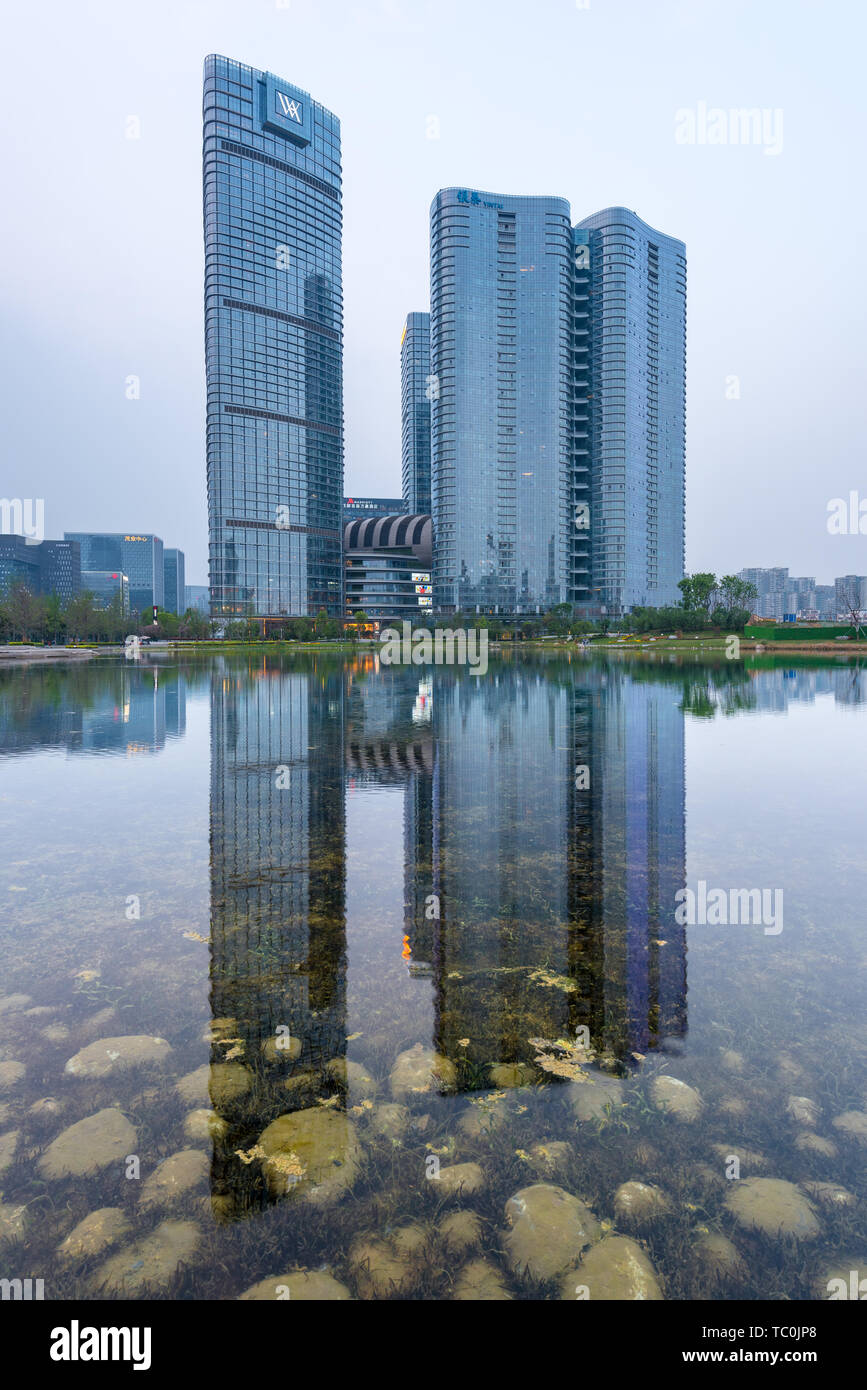 Chengdu Yintai 99 Center Stock Photo - Alamy