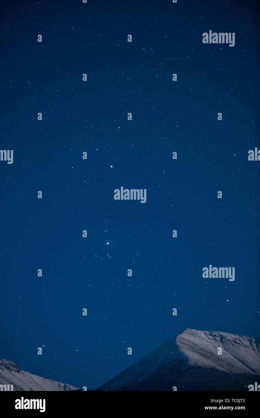 The North Dipper in the night sky Stock Photo - Alamy