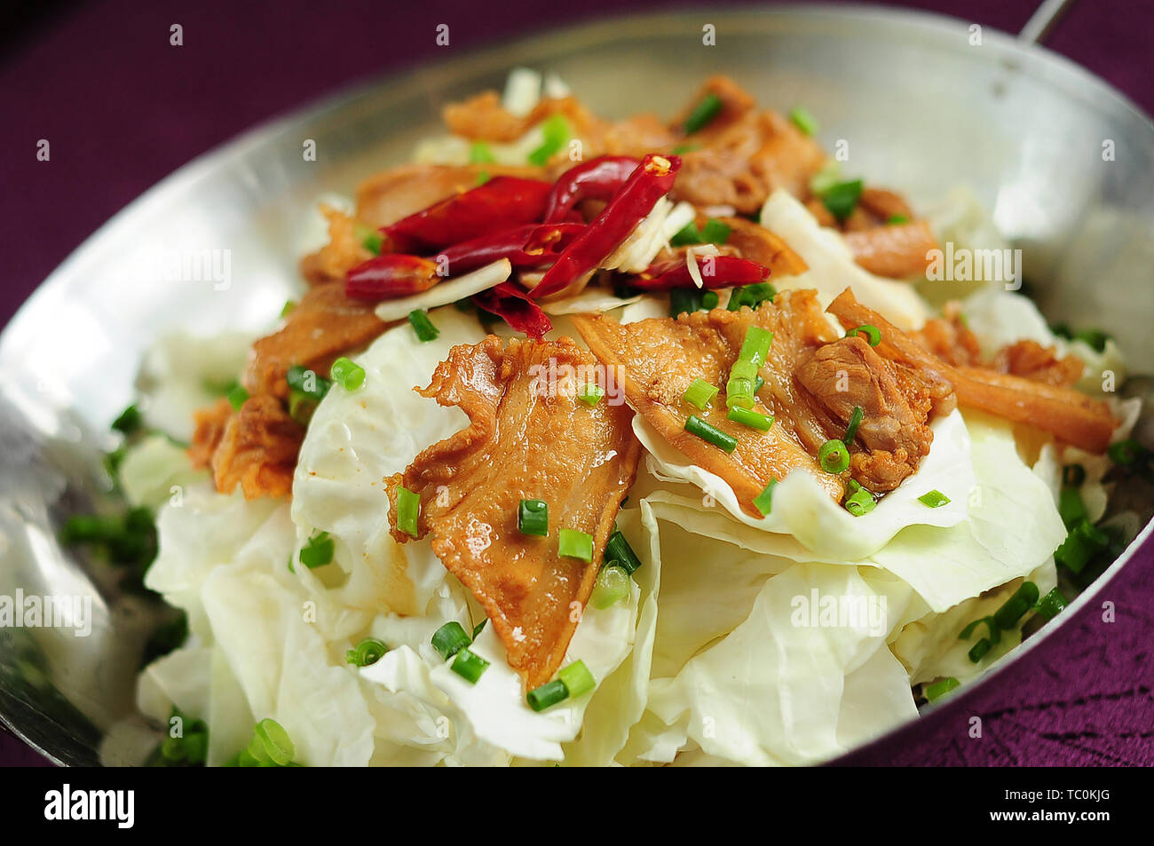 Dry pot cabbage Stock Photo - Alamy