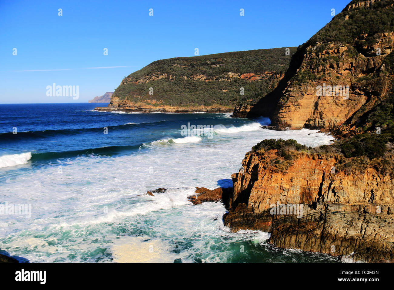 A choppy bay Stock Photo - Alamy