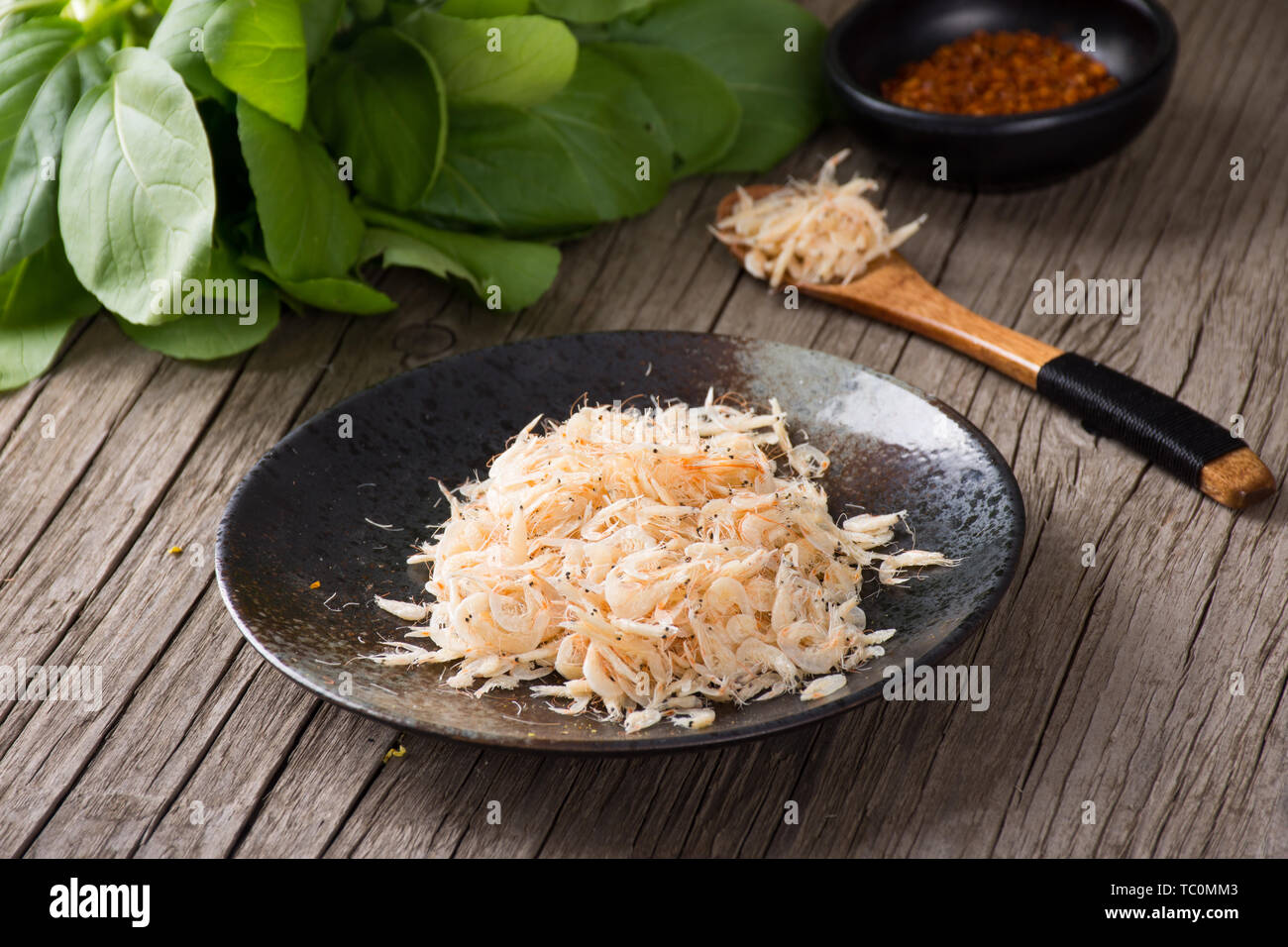 Shrimp skin is a kind of ingredient, mainly made from hairy shrimp ...