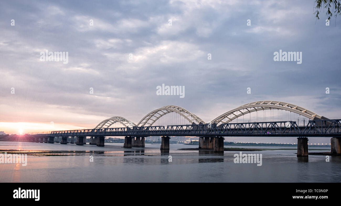Heilongjiang and songhua river bridge hi-res stock photography and ...