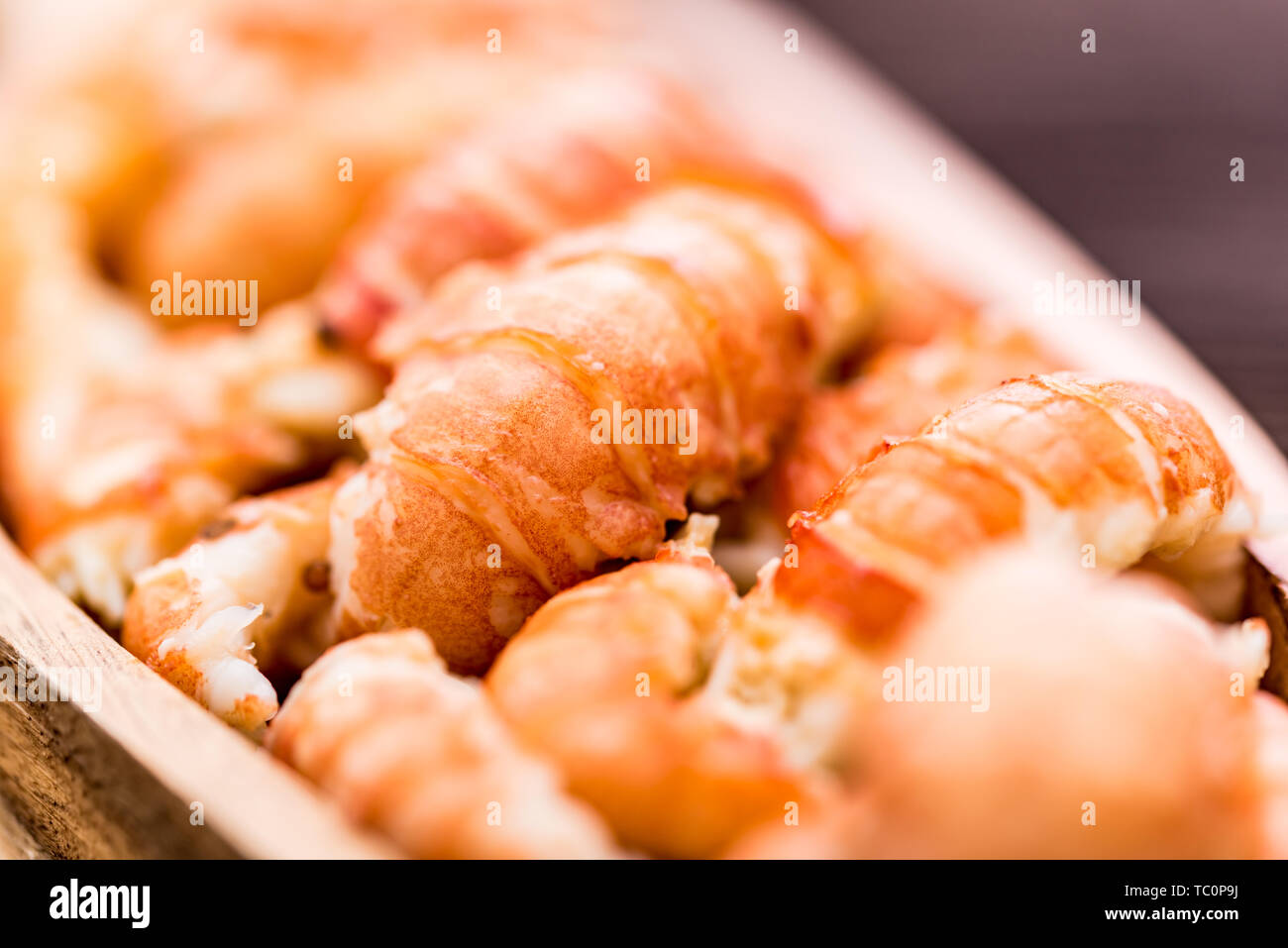 Cooked crayfish tails hi-res stock photography and images - Alamy