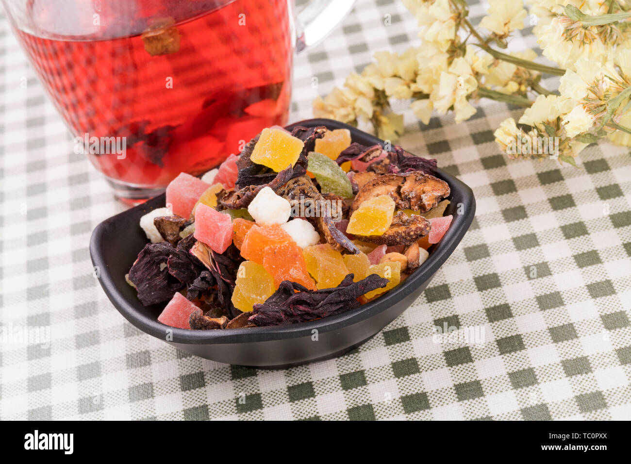 Rose tomato flower tea hi-res stock photography and images - Alamy