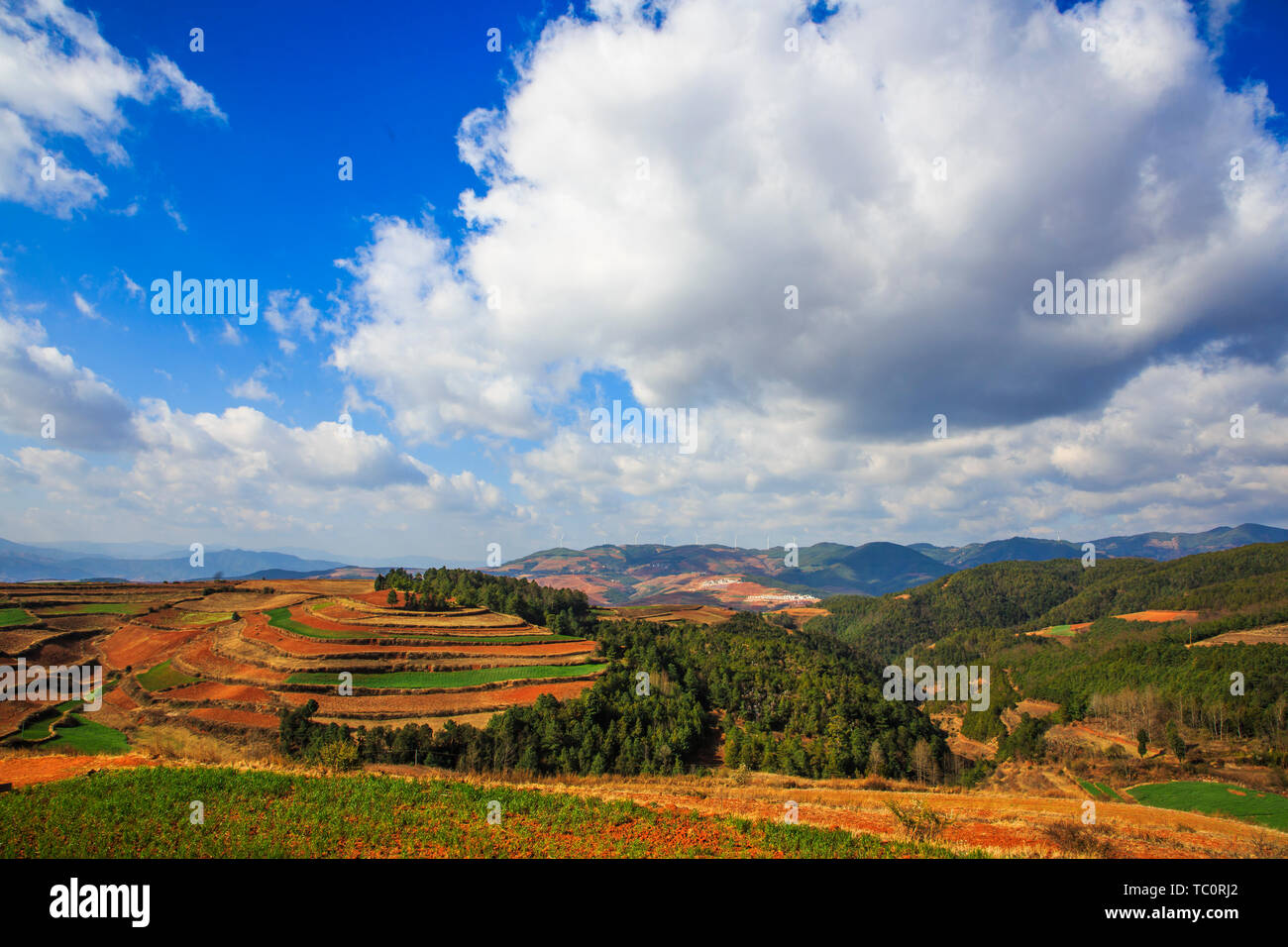 Dongchuan red land hi-res stock photography and images - Alamy