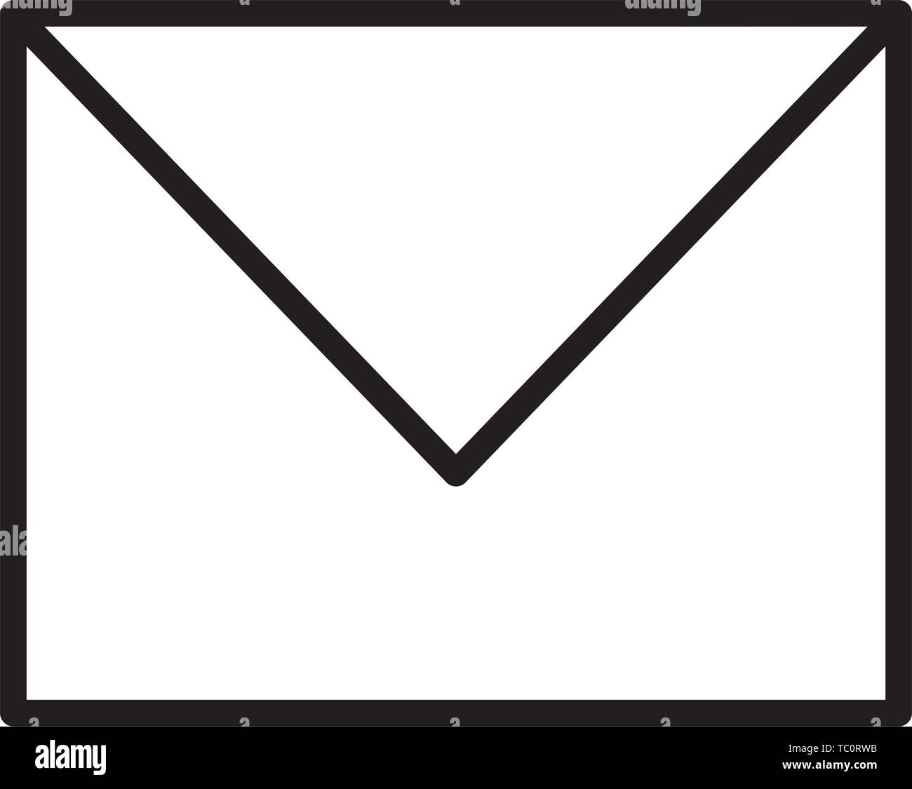 email envelope message vector illustration Stock Vector Image & Art - Alamy