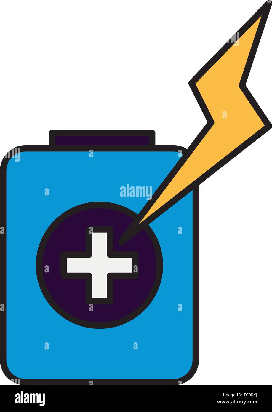 battery charge power vector illustration Stock Vector Image & Art - Alamy