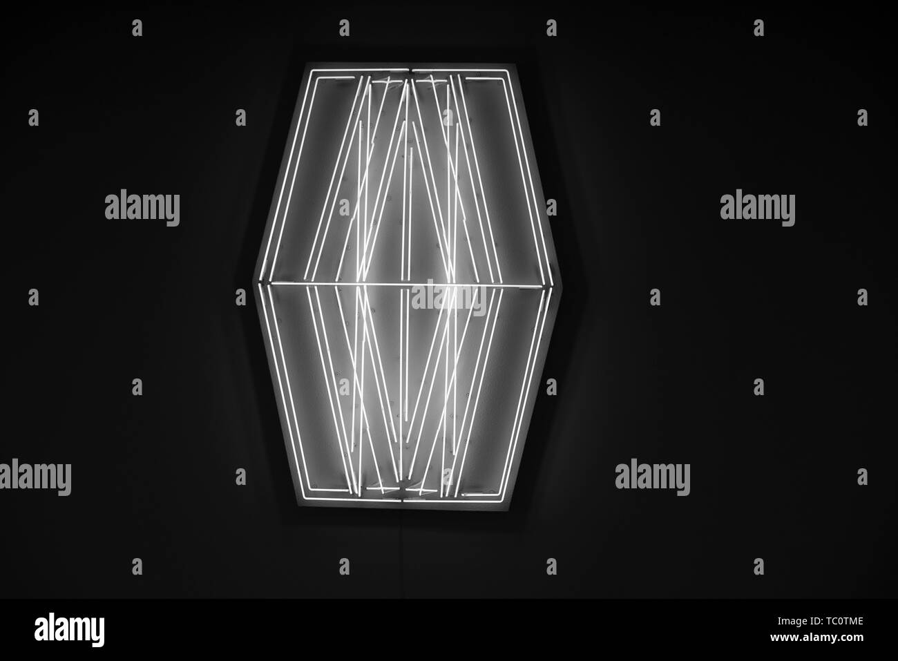 Lighting plastic art Stock Photo - Alamy