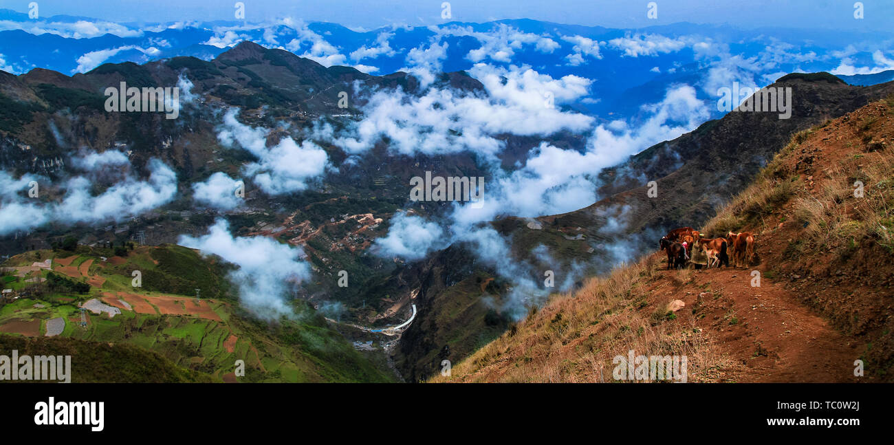 Photographed in Zhaotong Dashanbao Scenic Area, National Park, Wetland ...