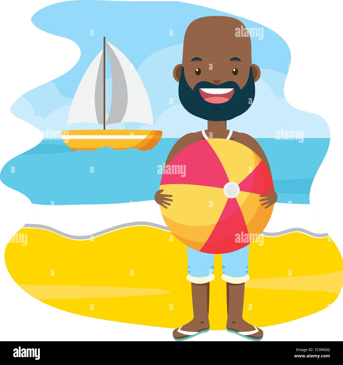 summer time people Stock Vector Image & Art - Alamy