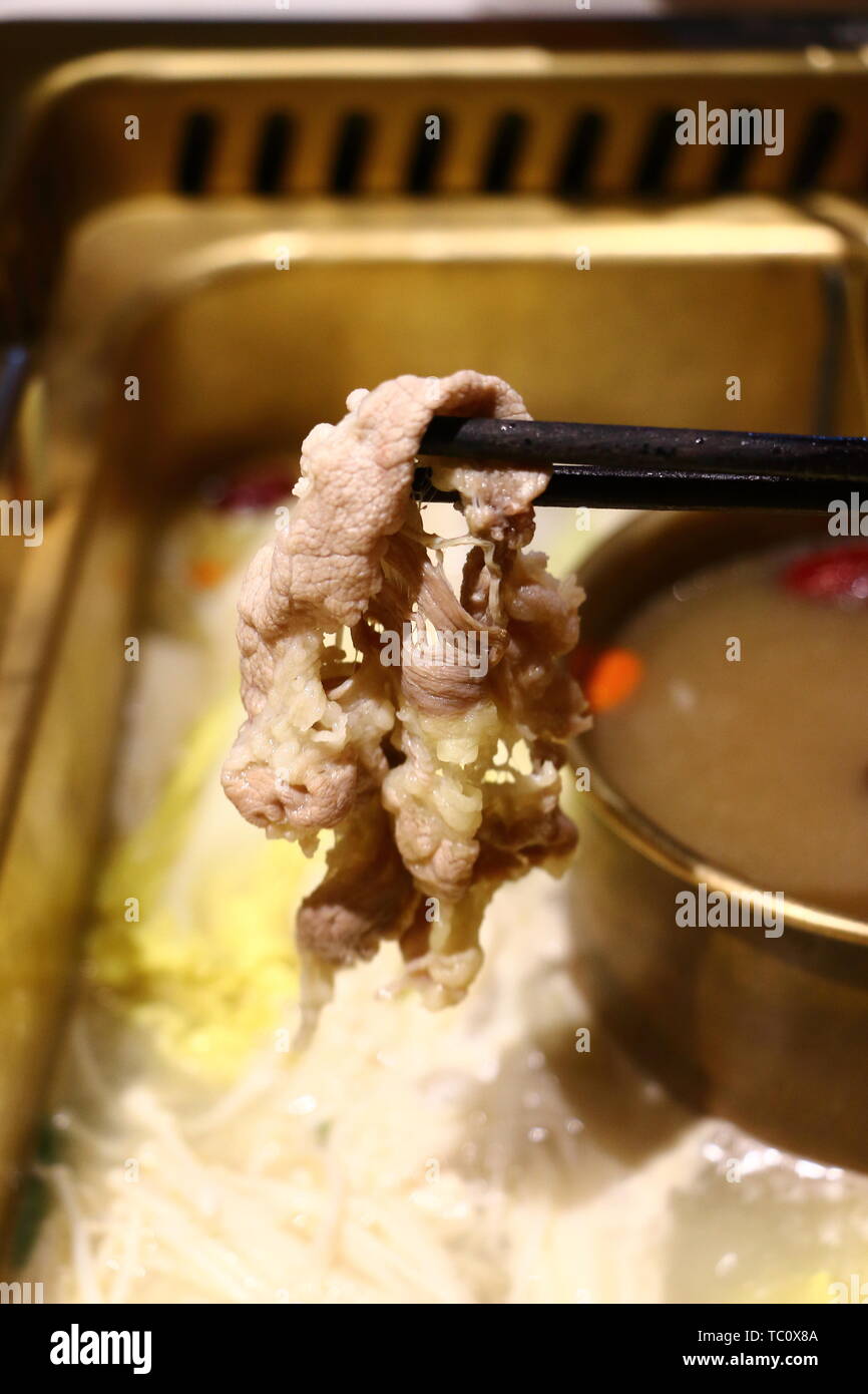 Rinse hot pot hi-res stock photography and images - Alamy