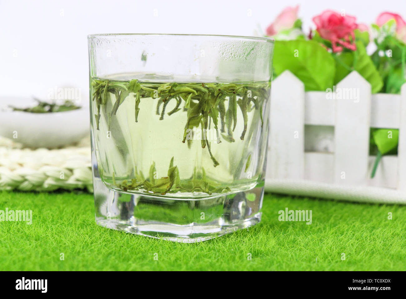 Tea base tea material Stock Photo - Alamy