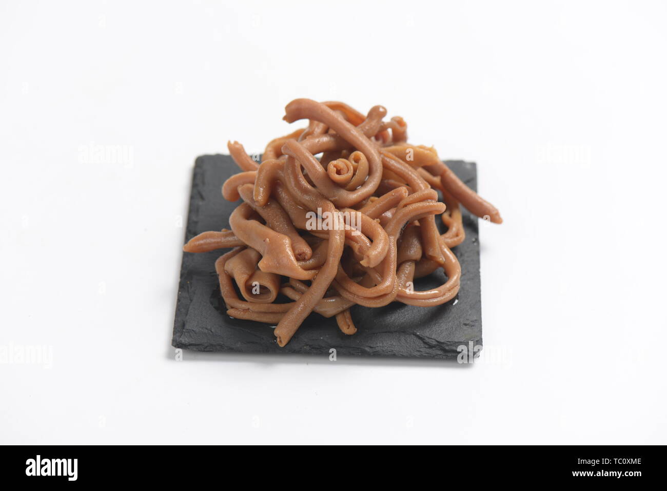 Spicy duck intestine Stock Photo - Alamy