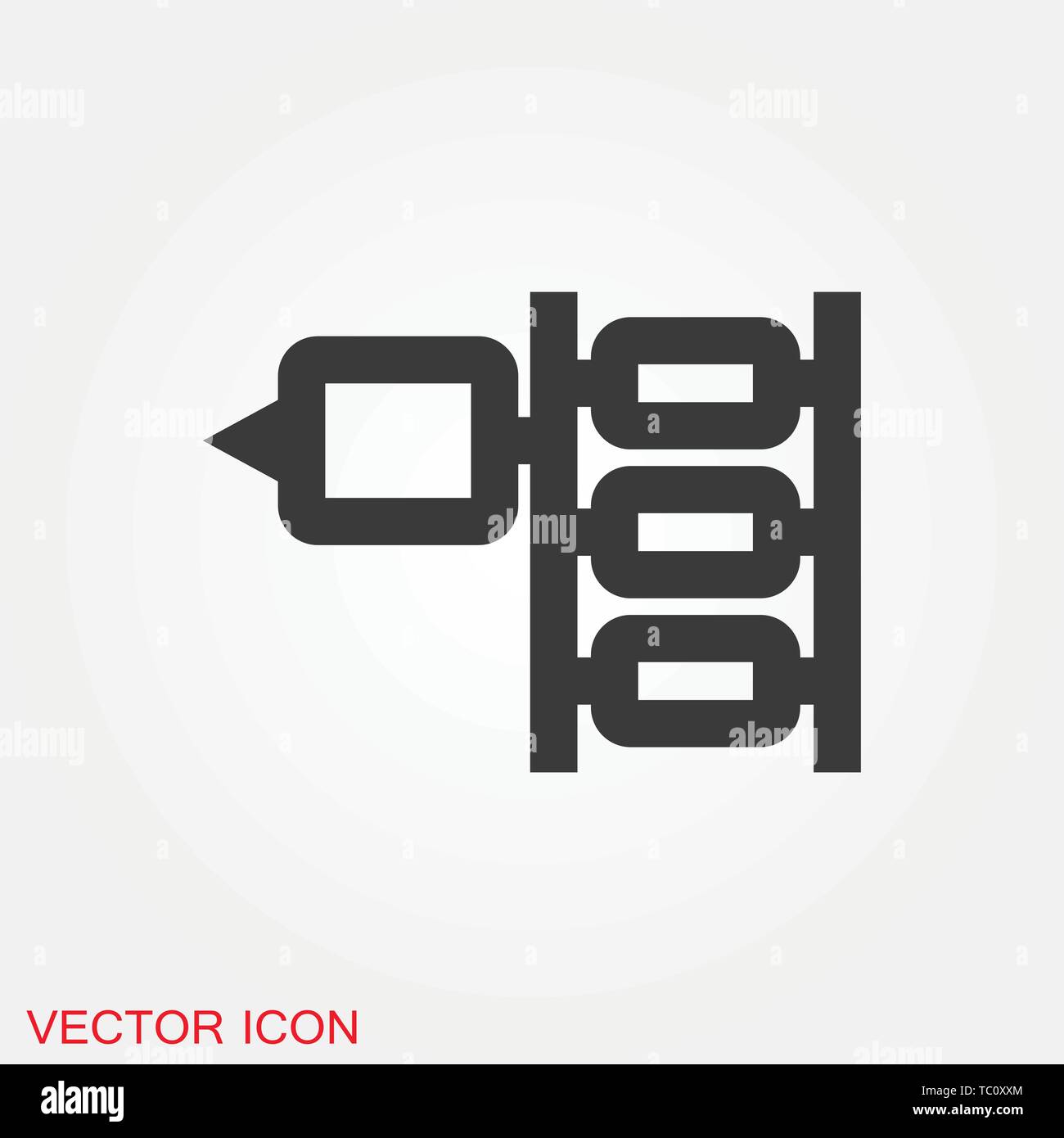 Tattoo Machine Icon vector sign symbol Stock Vector Image & Art - Alamy