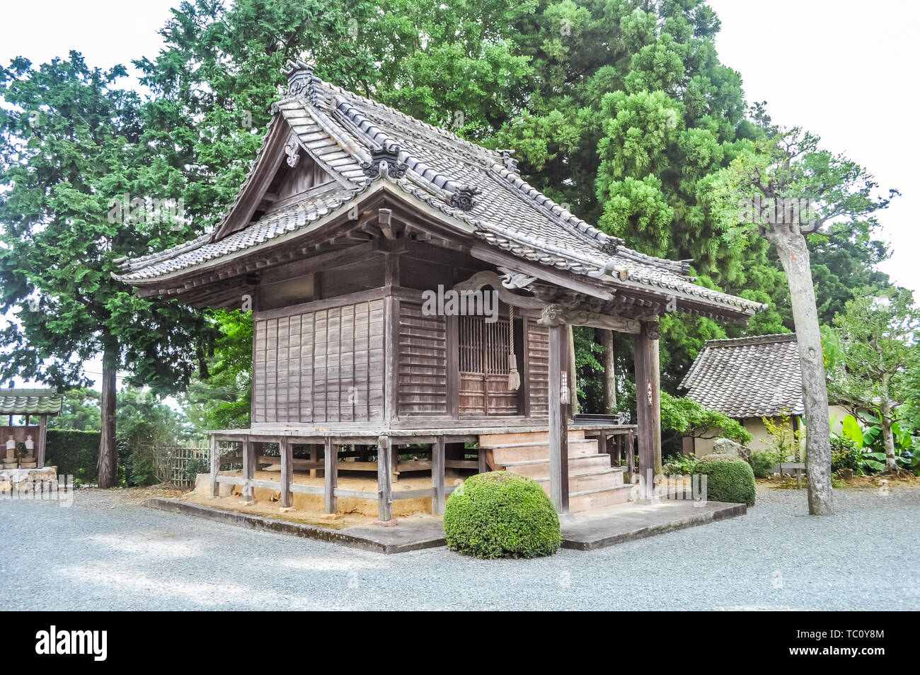 Traditional Courtyard Landscape of Songyuan Mountain Reality Temple in ...