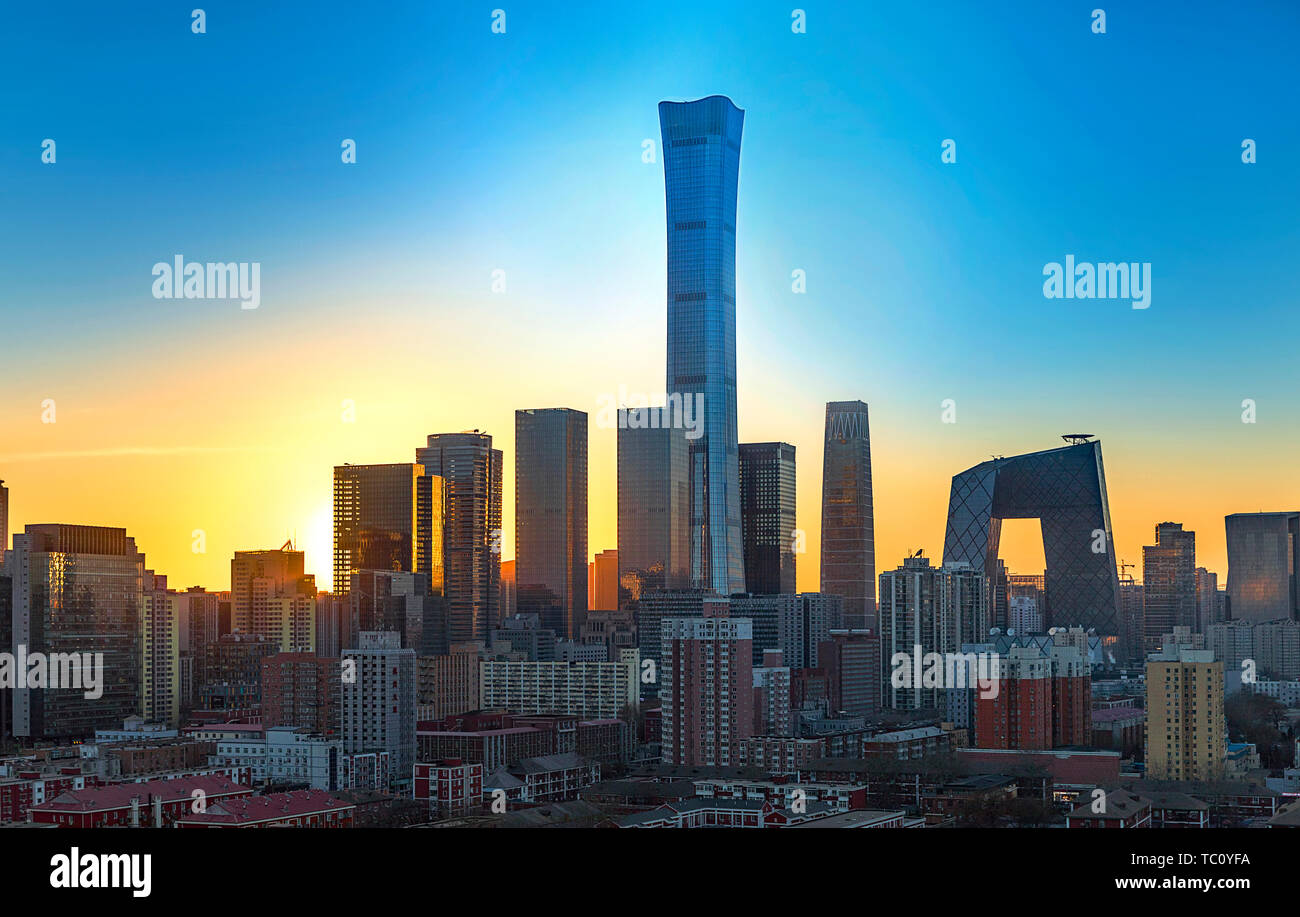 Beijing financial international center hi-res stock photography and ...