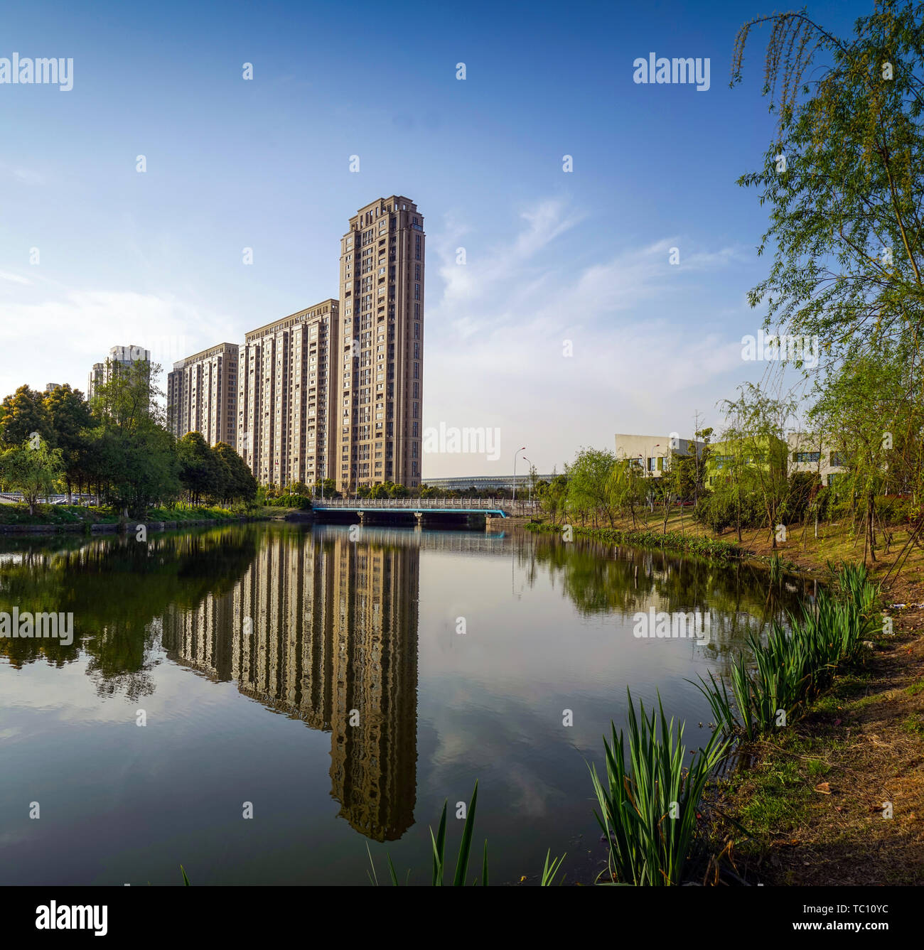 Beilun City Building, Ningbo Stock Photo - Alamy
