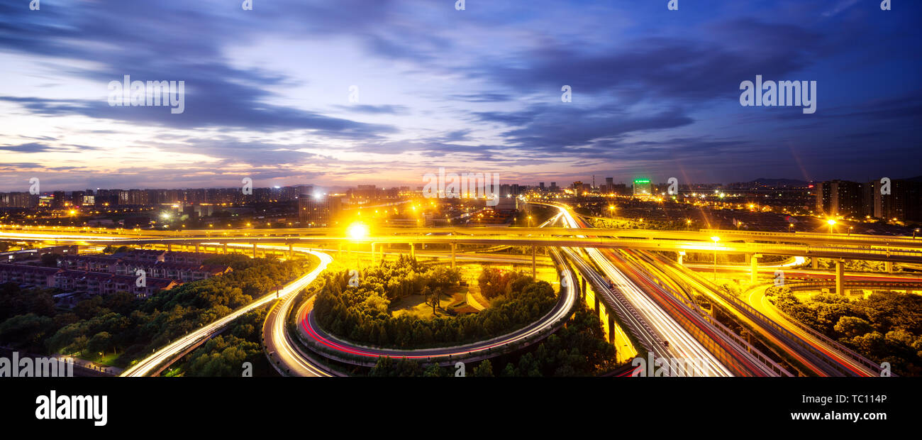 Expressway and city center and city guide for tourist guide hi-res ...