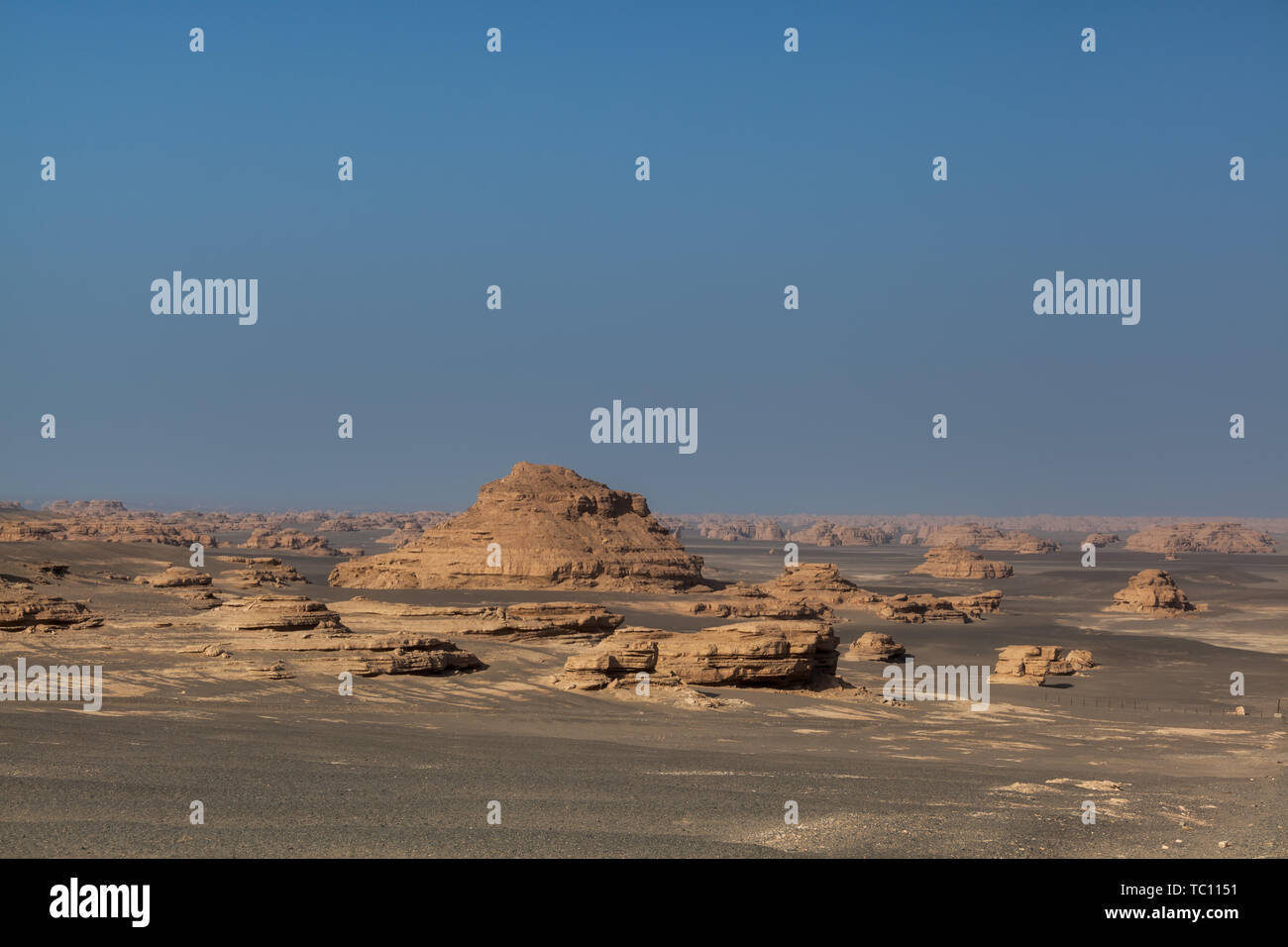 Yadan ghost town hi-res stock photography and images - Alamy