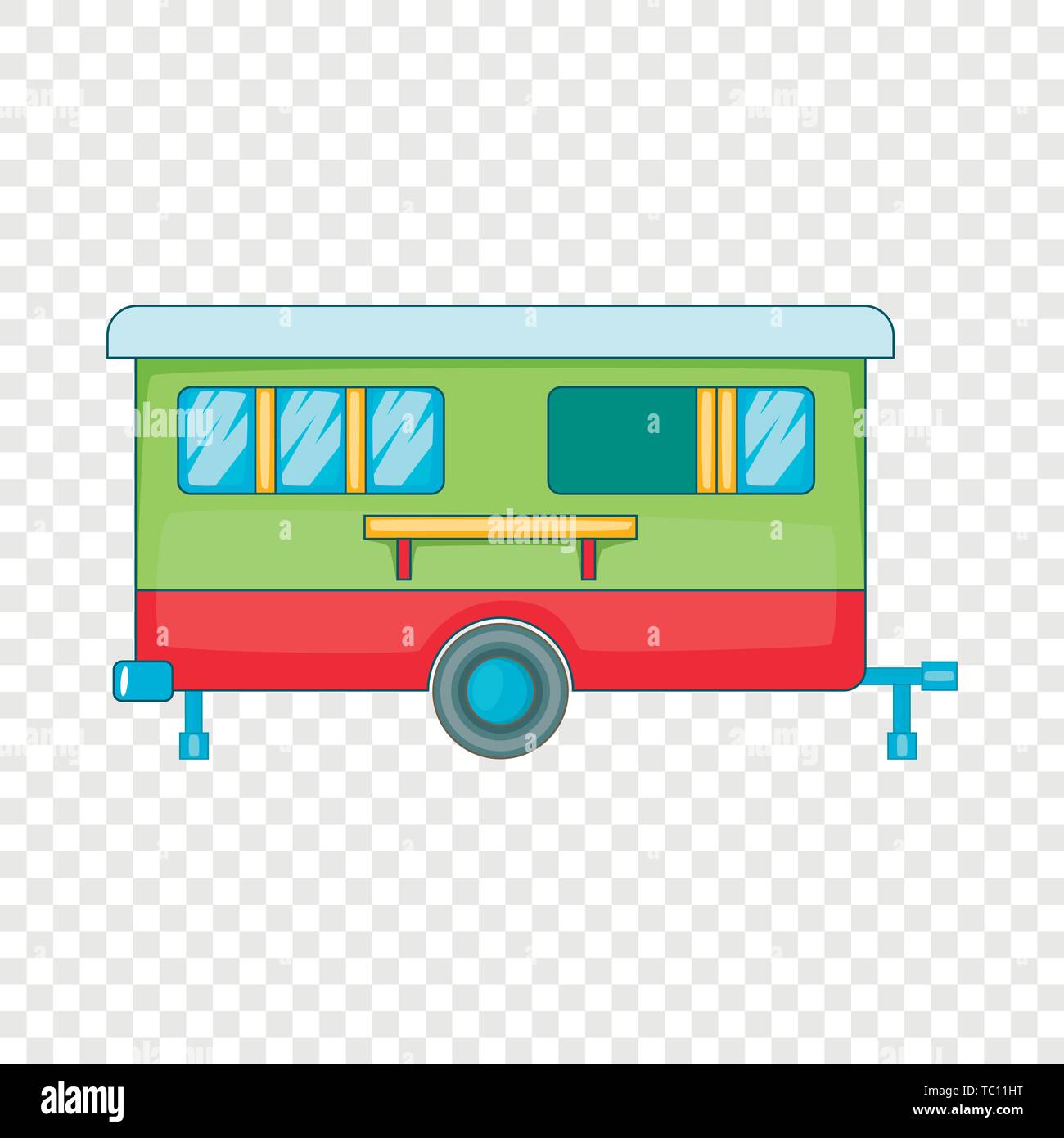 Mobile home icon, cartoon style Stock Vector Image & Art - Alamy
