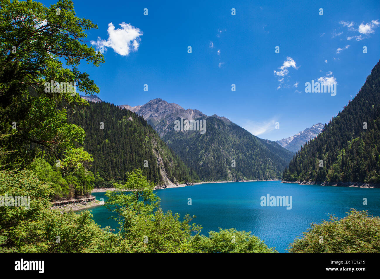 Scenery of Jiuzhaigou, Sichuan Stock Photo - Alamy