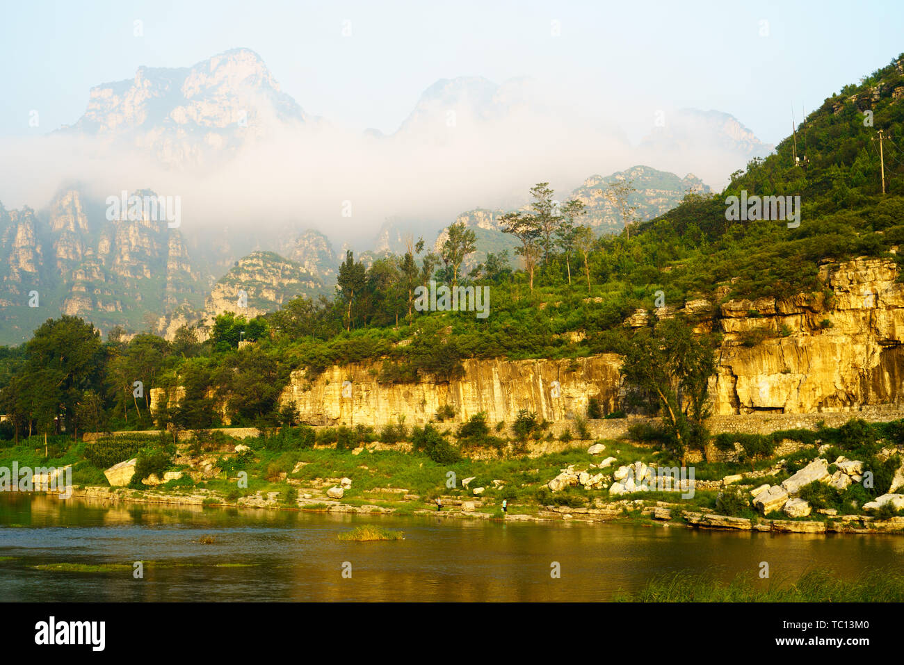Beijing Shandu Scenery Yunze Stock Photo - Alamy