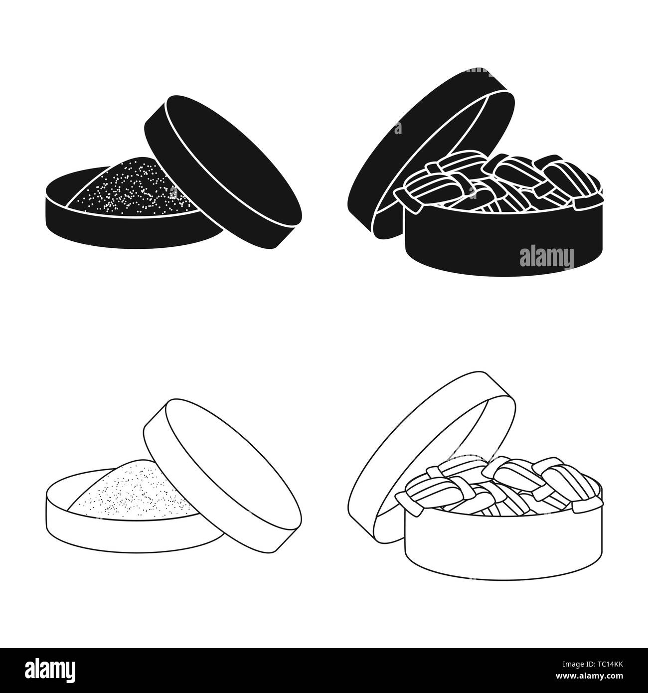 Snuff container Black and White Stock Photos & Images - Alamy