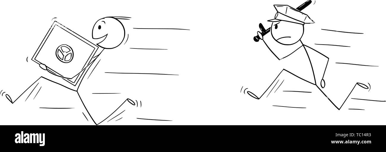 Vector cartoon stick figure drawing conceptual illustration of man or ...