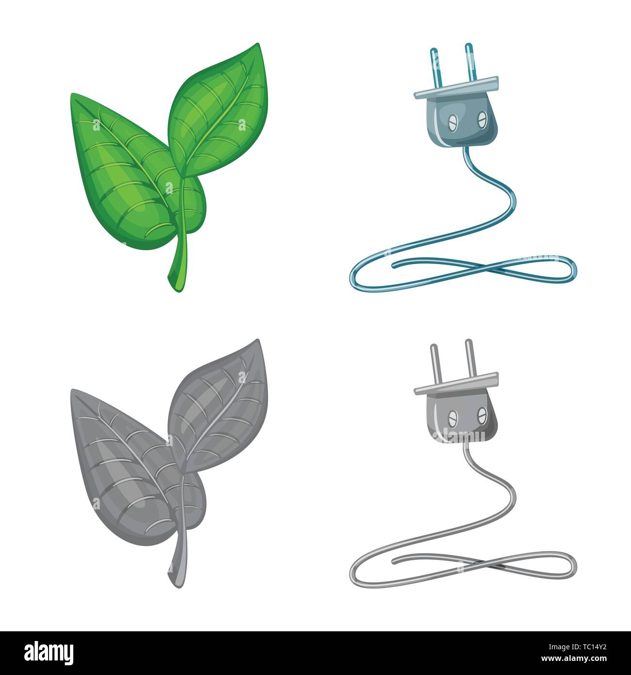 leaf,plug,plants,electric,ecology,connect,device,protection,equipment ...