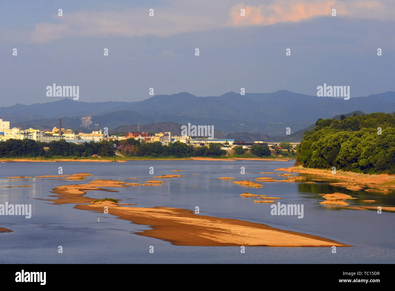 the original landscape of my hometown Stock Photo - Alamy