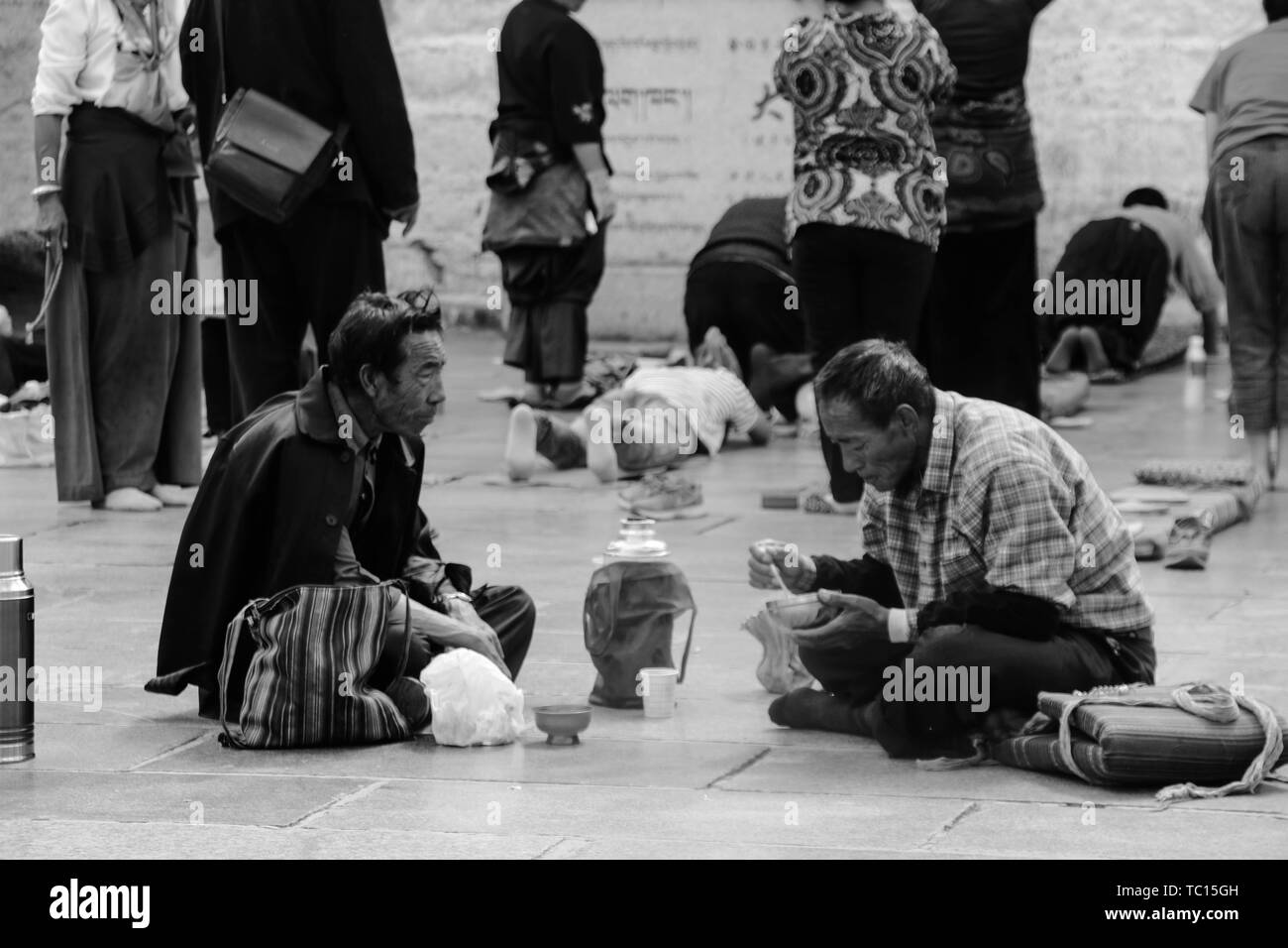 Human group abstract with many women and children hi-res stock ...