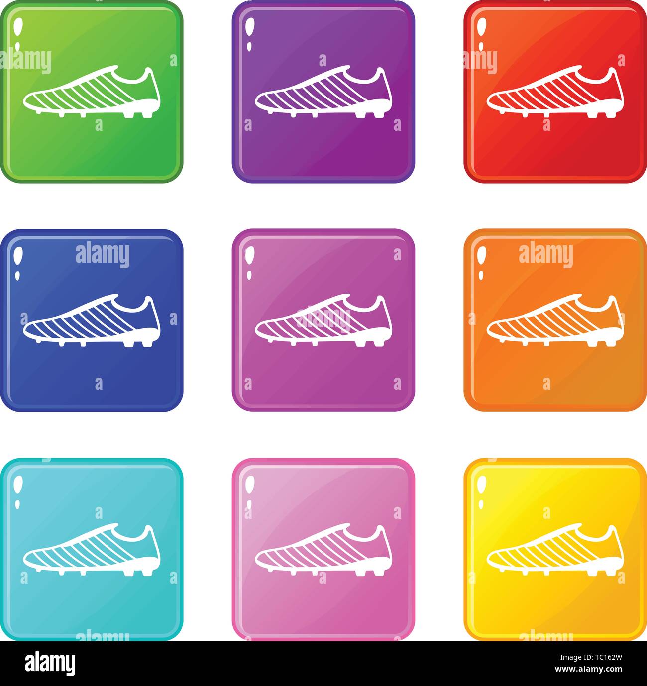 Football boots icon, simple black style Stock Vector Image & Art - Alamy