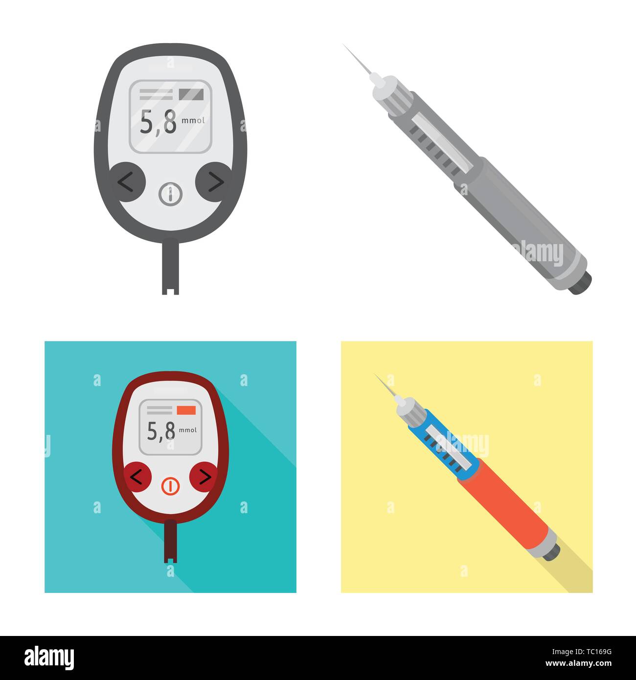 glucometer,insulin,measuring,injection,medical,syringe,chronic,diabetic ...
