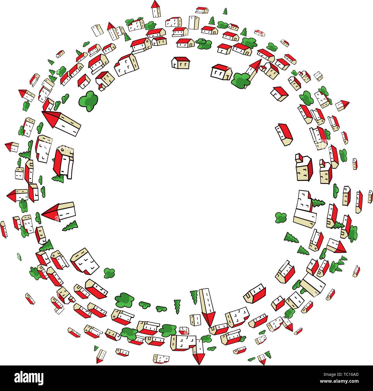 Little tower Stock Vector Images - Alamy