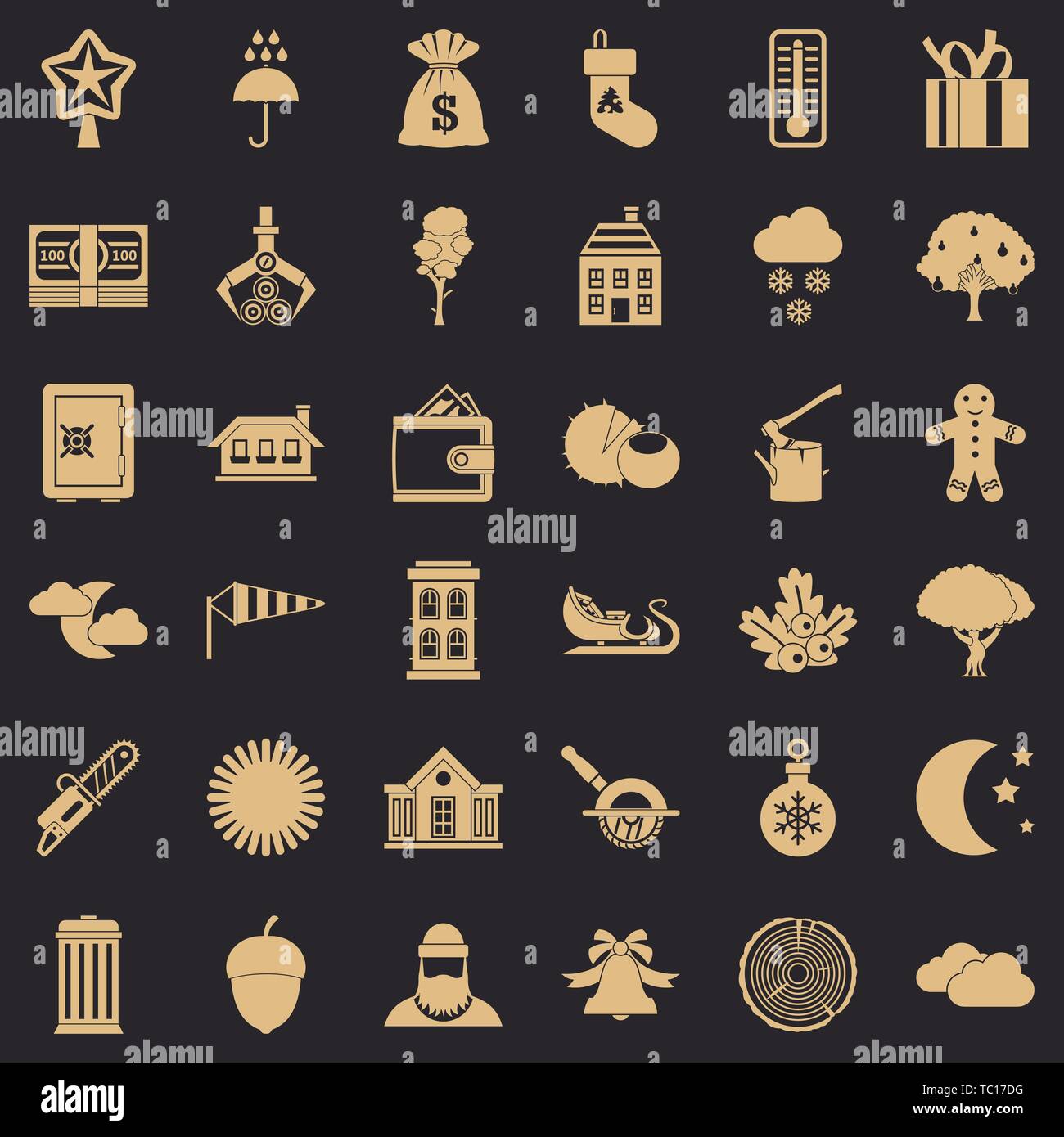 Rural community center Stock Vector Images - Alamy