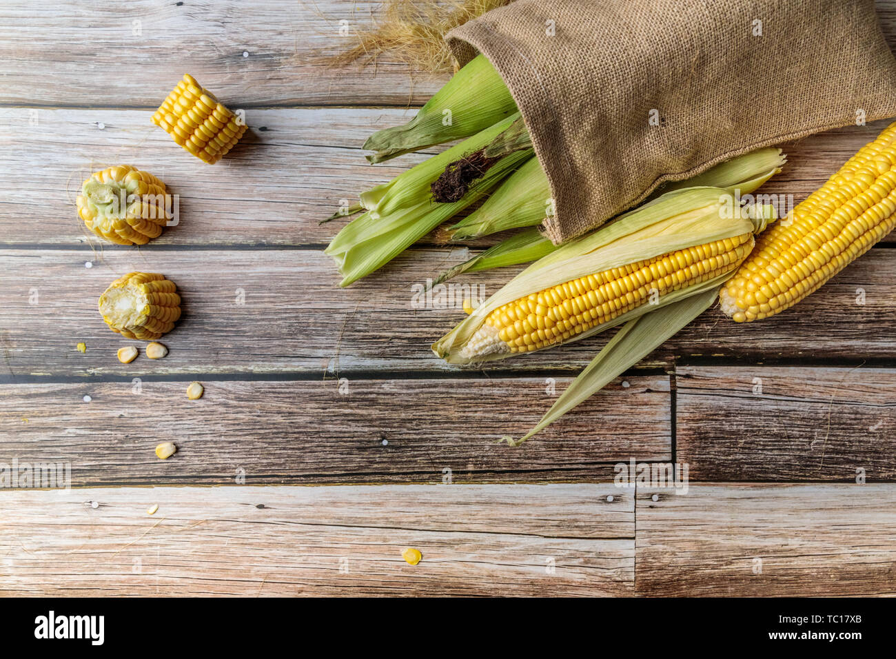 A close-up of corn still Stock Photo - Alamy