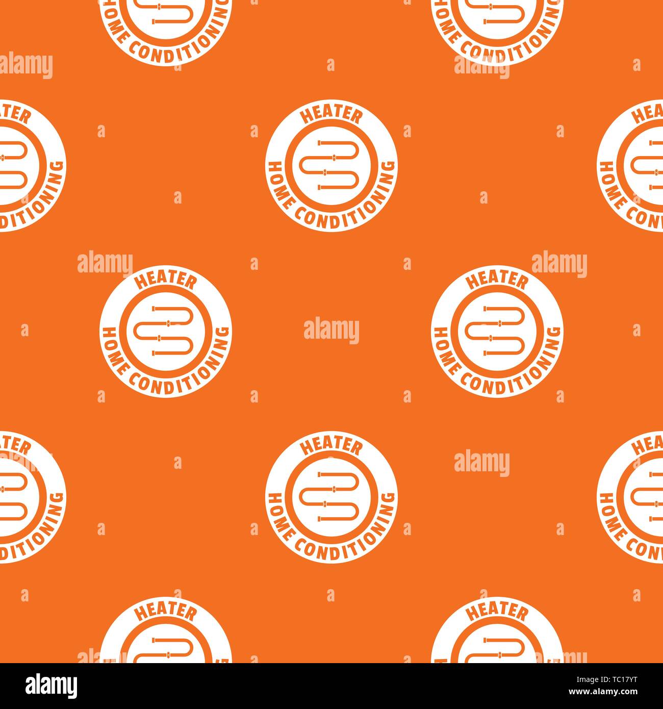 Metal heater pattern vector orange Stock Vector Image & Art - Alamy
