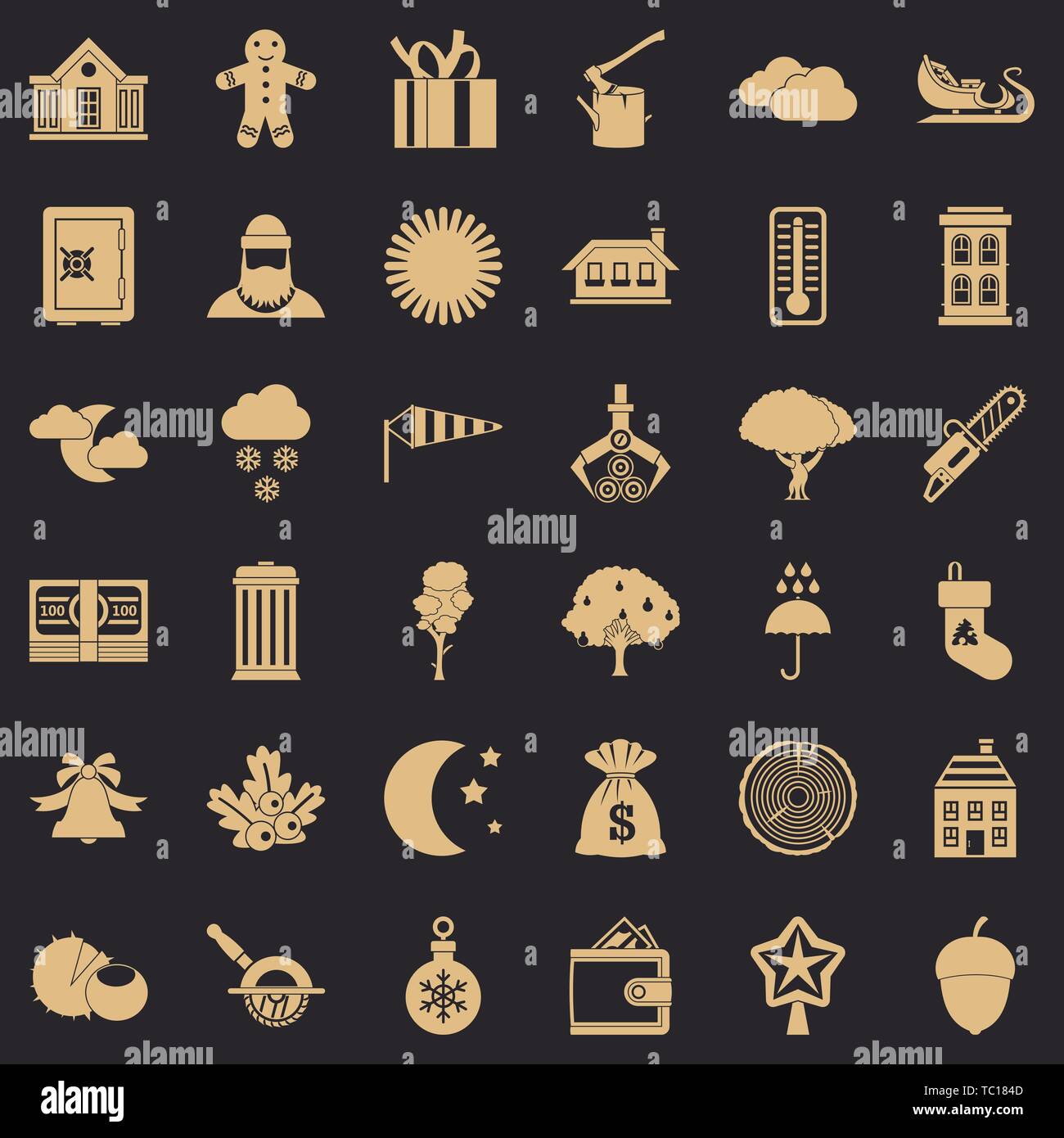 Rural community center Stock Vector Images - Alamy