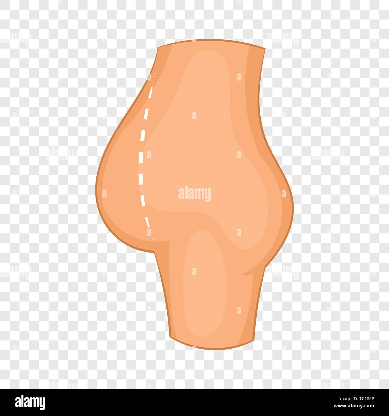 Belly surgery correction icon, cartoon style Stock Vector Image & Art ...