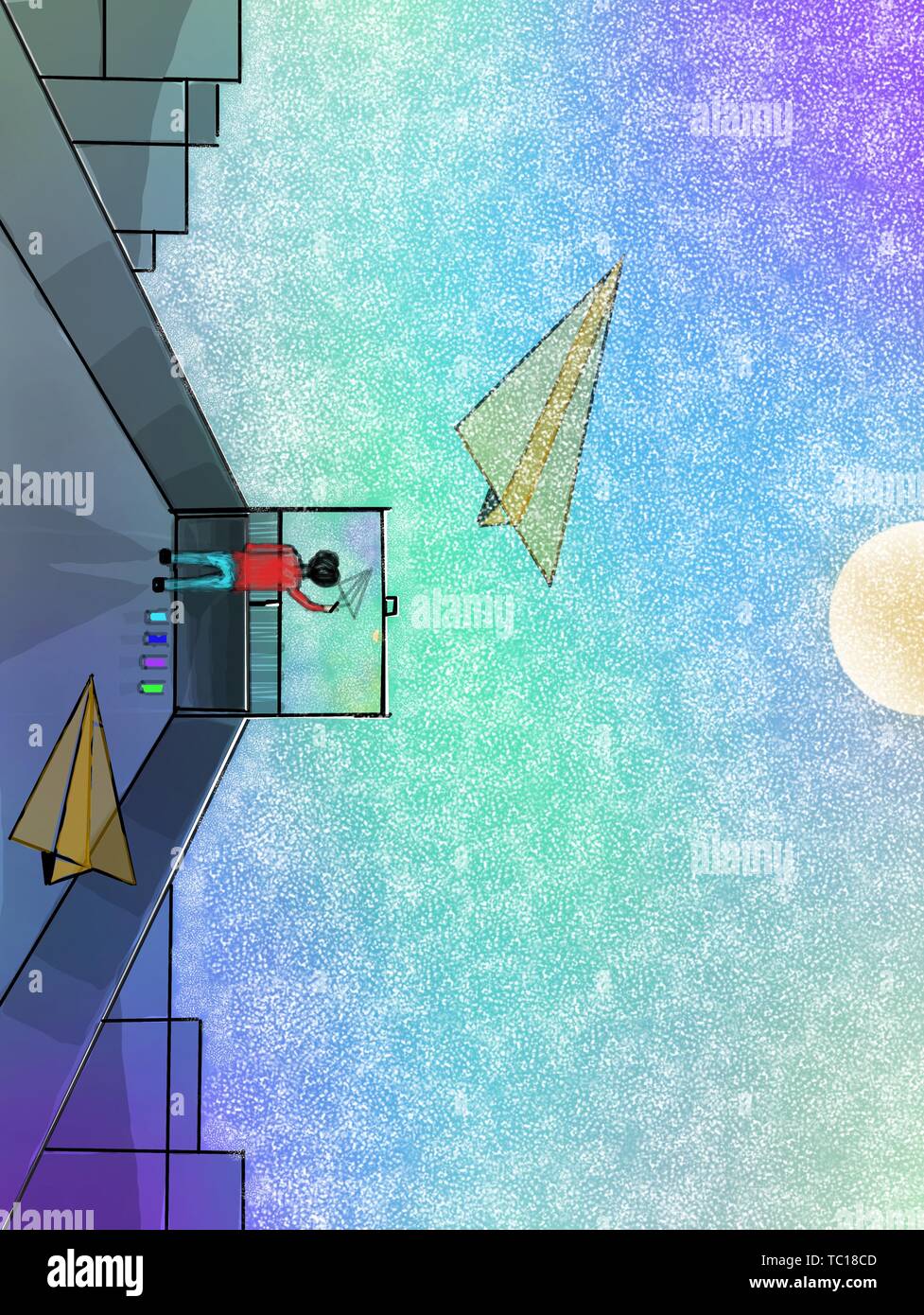 Draw the picture Stock Photo - Alamy