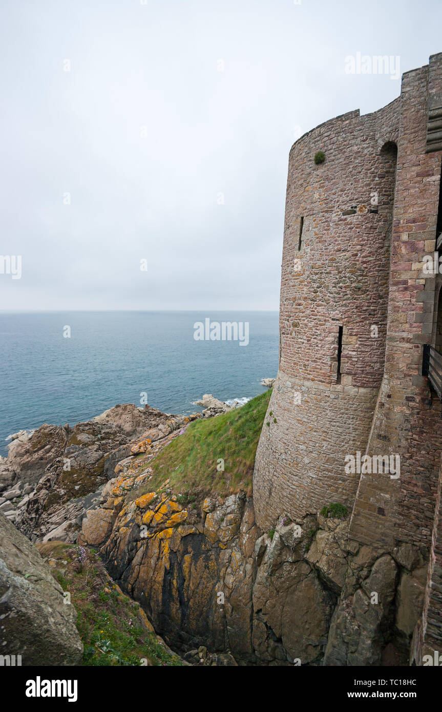 Castle in Normandy, France Stock Photo - Alamy