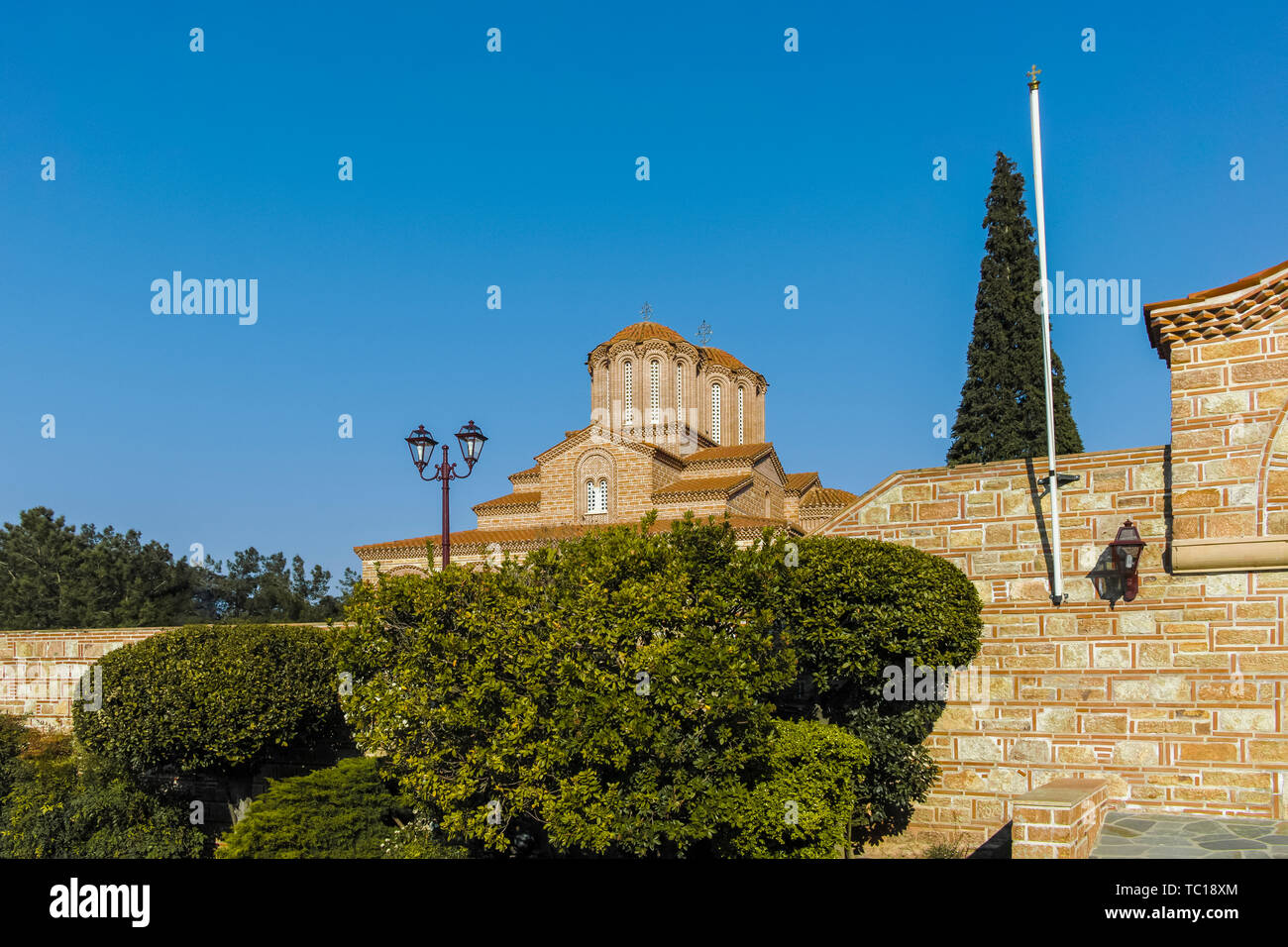 SOUROTI, GREECE - MARCH 31, 2019: Monastery Souroti of St. John the ...