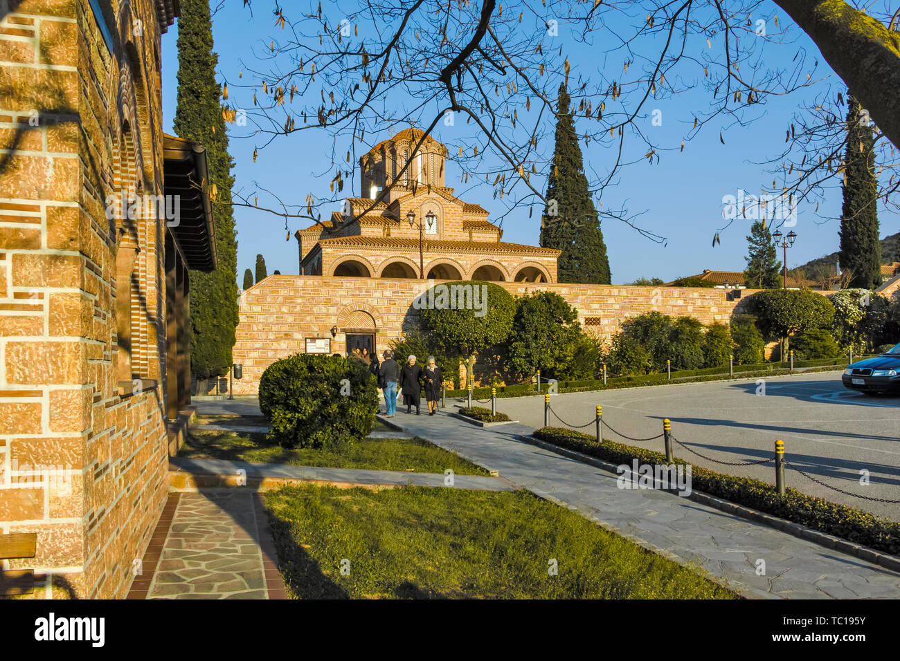 SOUROTI, GREECE - MARCH 31, 2019: Monastery Souroti of St. John the ...
