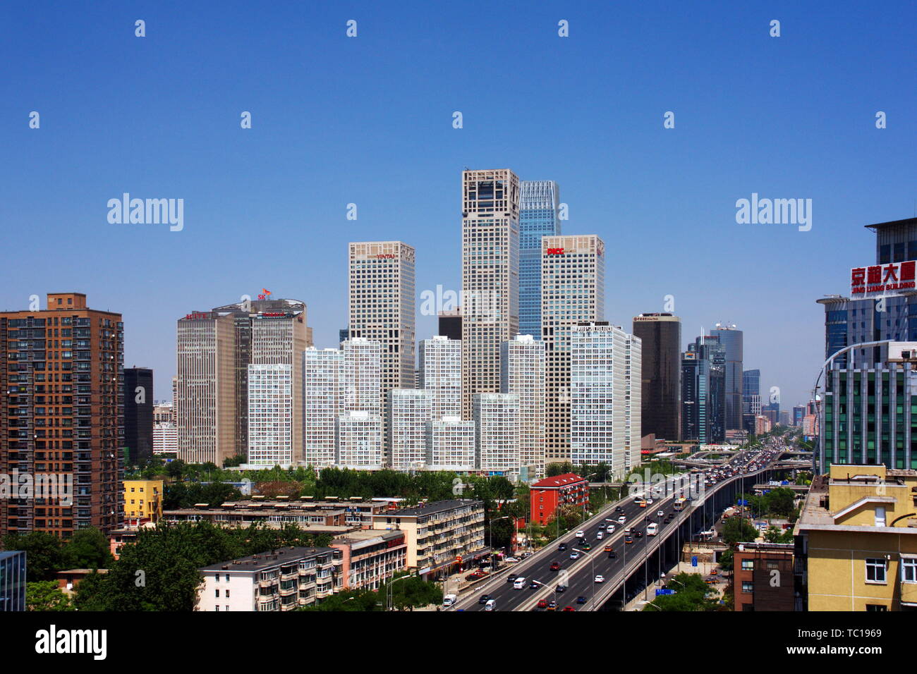 China beijing main road hi-res stock photography and images - Alamy
