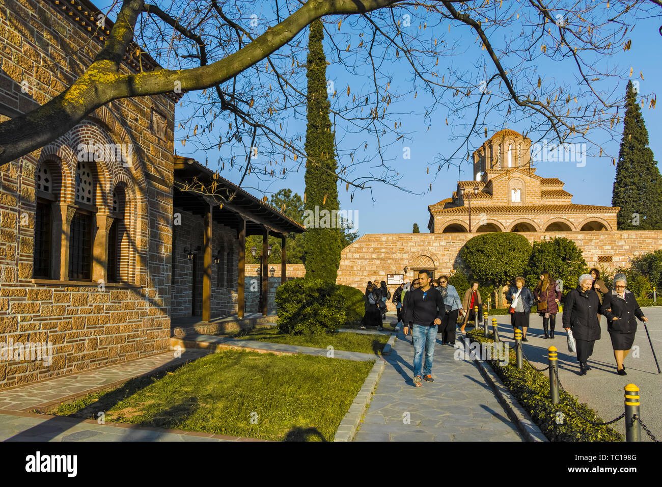 SOUROTI, GREECE - MARCH 31, 2019: Monastery Souroti of St. John the ...