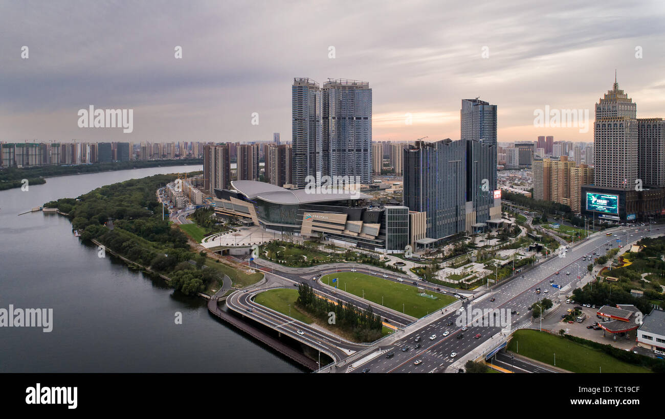 The city of the hunhe river hi-res stock photography and images - Alamy