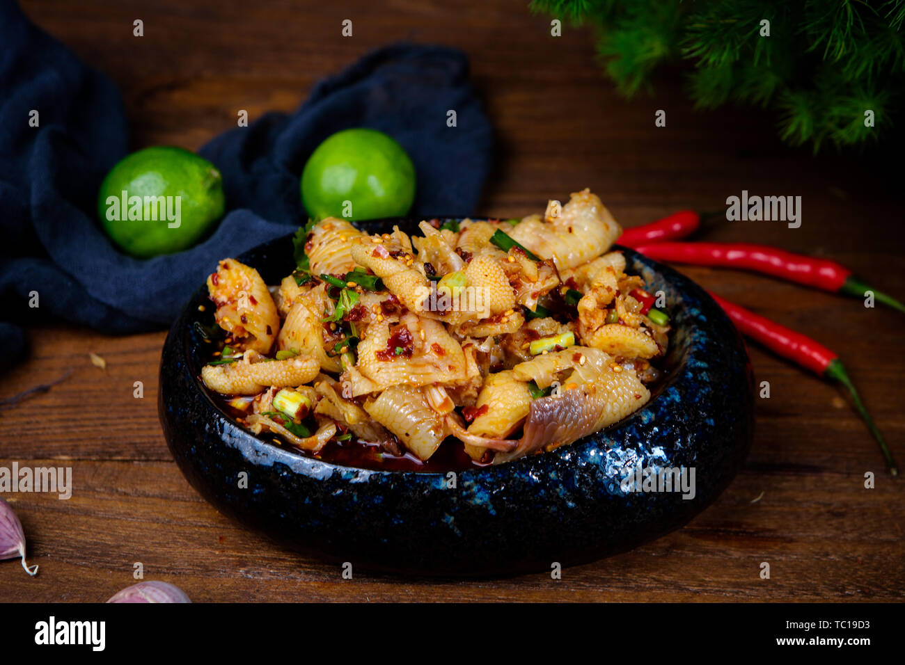 Sichuan cuisine, boneless phoenix claws Stock Photo - Alamy