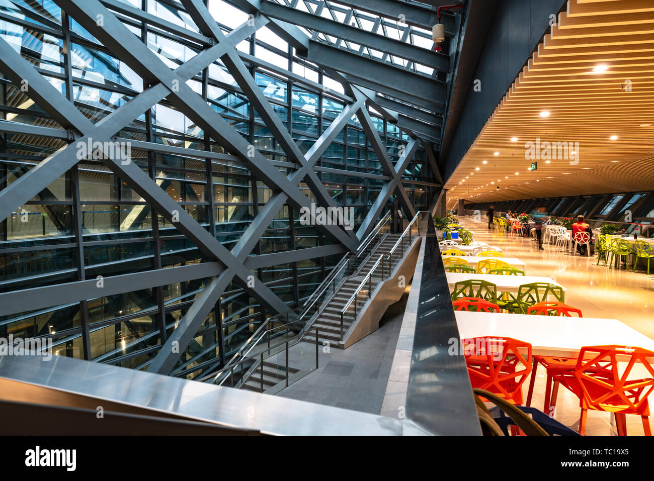 Chengdu Museum Rest Area Stock Photo - Alamy